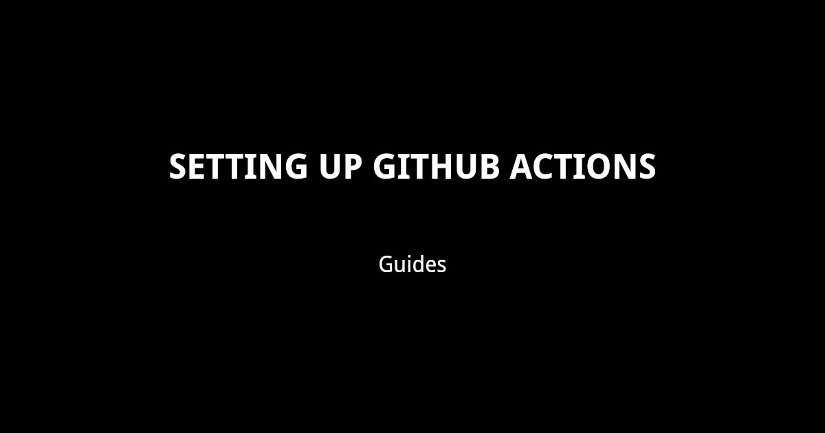 Configuring Ci Using Github Actions And Nx Nx