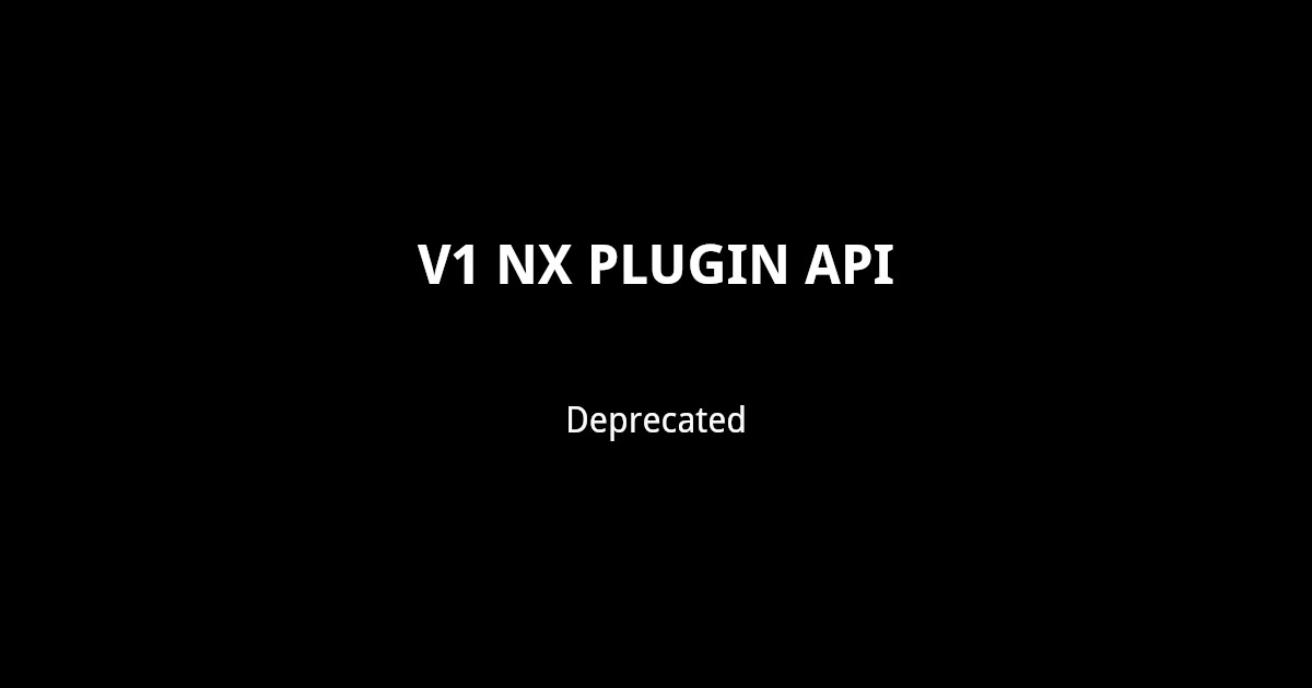 Extending the Project Graph (v1 API) | Nx Extending the Project Graph (v1 API) | Nx