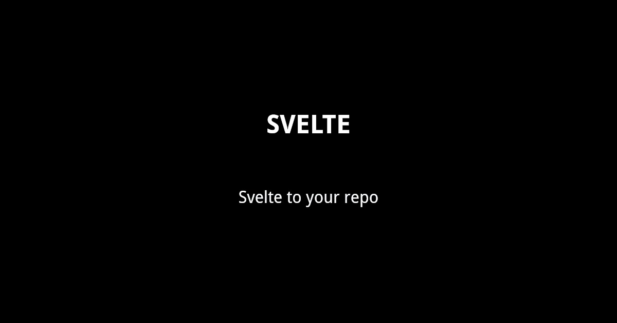 Add A Svelte Project Nx