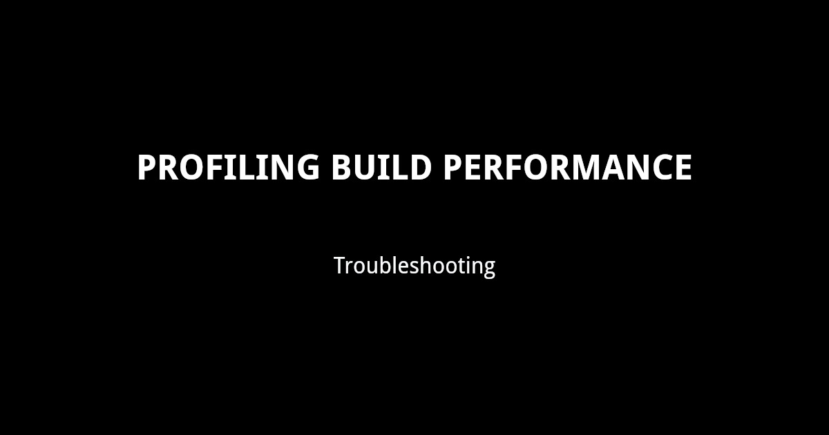 Profiling Performance Nx